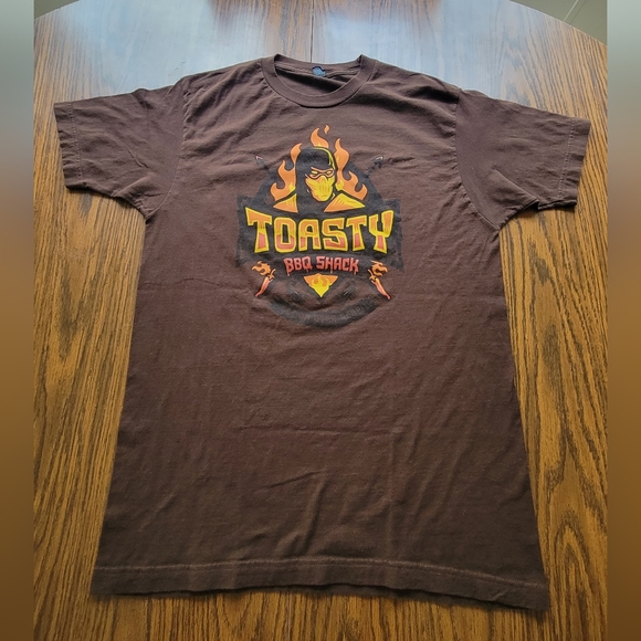Tultex | Shirts | Mortal Kombat Scorpion Toasty Tshirt L | Poshmark